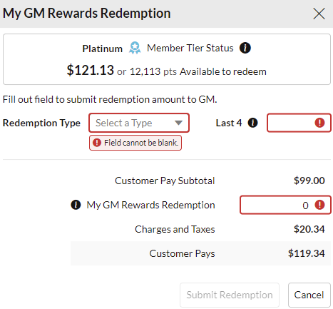 GM - My GM Rewards