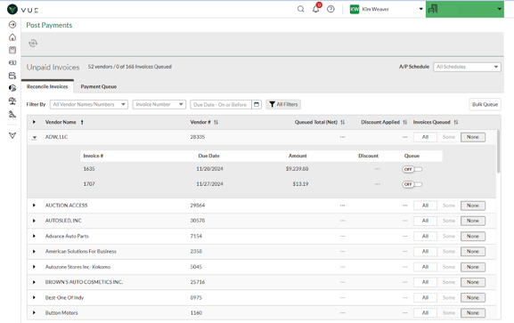 Accounts Payable - Payment Processing