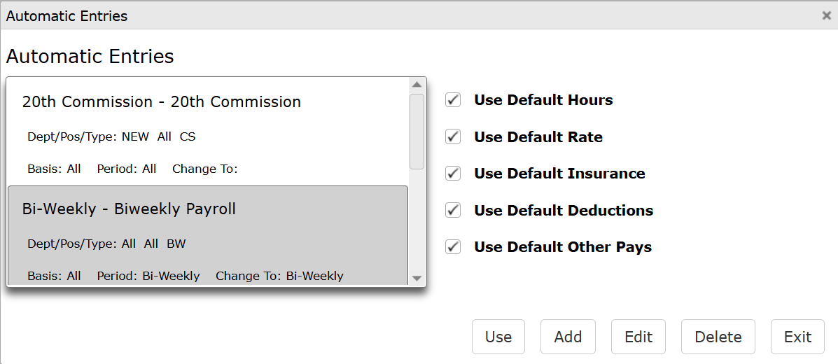 Create Payroll Run and Print Checks