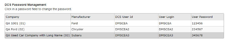 Change Your Global Connect or DCS Password